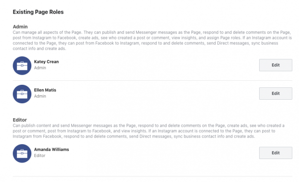Understanding Facebook admin access - Hello Social Co.