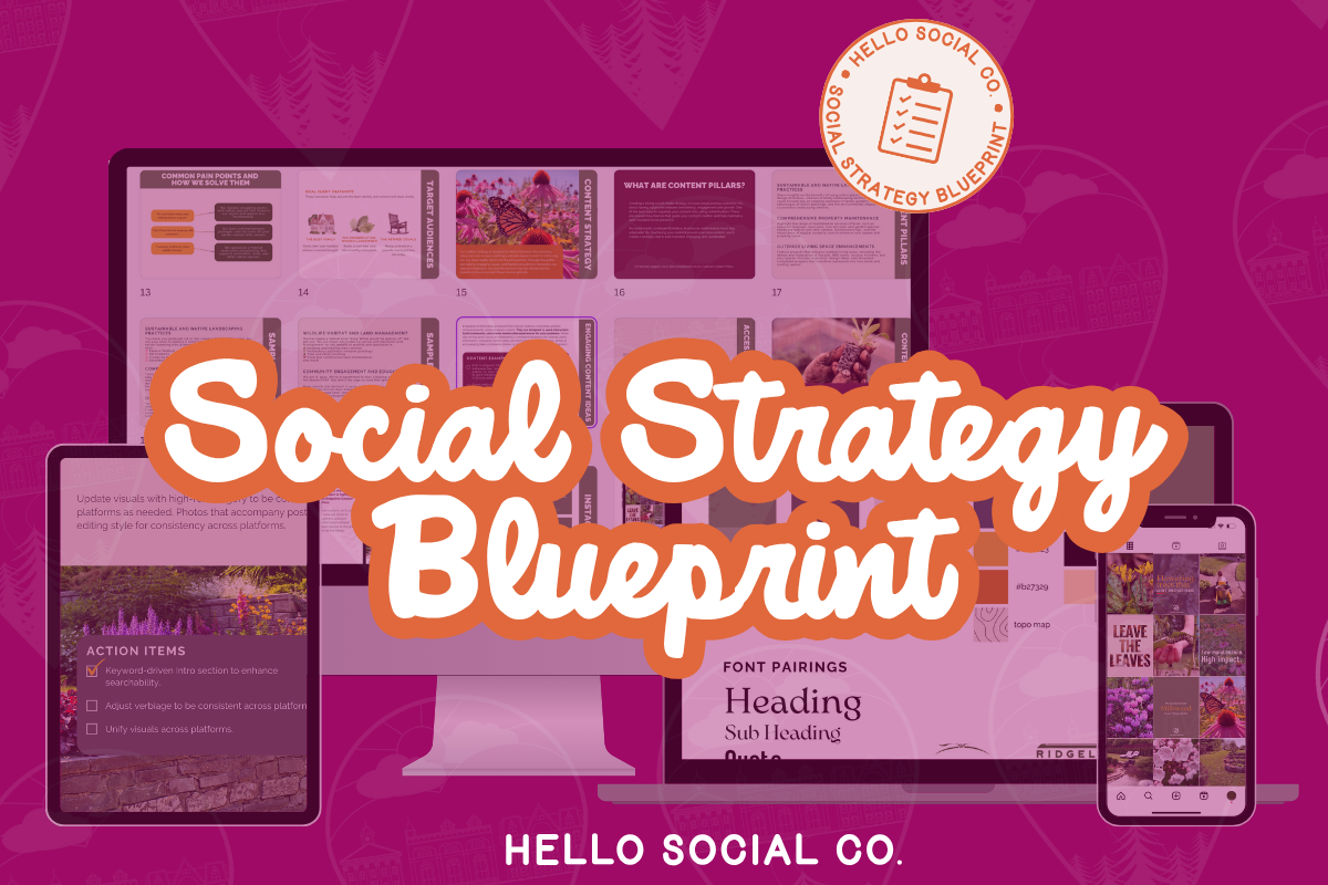 The Social Strategy Blueprint | Hello Social Co.